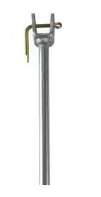 Mueller Stainless-Steel Curb Box Rod 1" ID Upper Section Curb Box, 41 ...