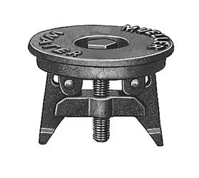 Mueller Curb Box Lid One Piece 2-Hole, 1" ID Upper Curb Box - 3899820 ...