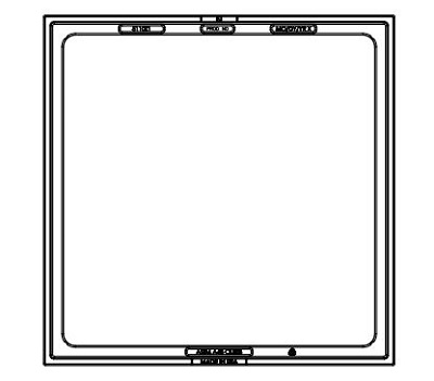 East Jordan 5110Z1 Square Catch Basin Frame, 1.563\" High East Jordan ...