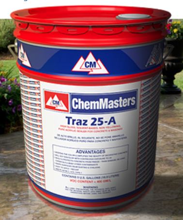 ChemMasters Traz 25-A, Low-VOC, Solvent-Based, High Gloss, Methacrylate ...