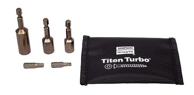 Simpson Strong-Tie Titen Turbo Installation Kit - 6390006 | Kuhlman ...