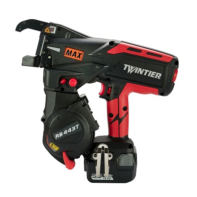 Max USA RB443-T Rebar Tying Tool, for up to #7 x #7 Rebar with 19-Gauge Wire - 6640396 | Kuhlman ...