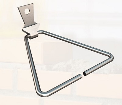 Wire-Bond Dovetail Triangular Tie, Hot Dipped Galvanized, Sold ...