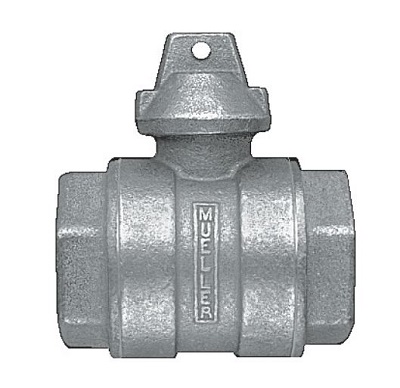 Mueller Corporation Valve, 2\" Ball, F.I.P x F.I.P Mueller 320283E