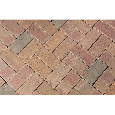 Belden Belcrest 500 Sandmold Paver in Red and Brown Color, 2-1/4" H x 3 ...