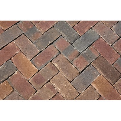 Belden Belcrest 760 Sandmold Paver Red and Grey Color, 2-1/4" H x 3-5/8 ...