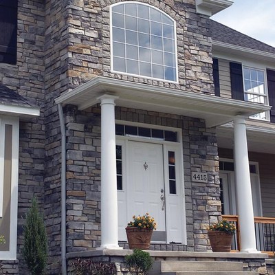 Dutch Quality Weather Ledge Corner Stone, in Prestige Grey Brown Color, Sold in Boxes of 8 ...