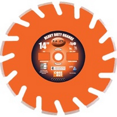 Diamond Products 12" Heavy-Duty "Orange" Ultimate Saw Blade, with ...