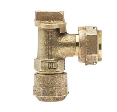 Mueller 1" H-14258N Ground Key Angle Meter Valve - 314258C | Kuhlman ...