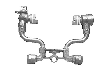 Mueller Meter Yoke 5/8" x 3/4" x 15" - 324706A | Kuhlman Direct Online ...