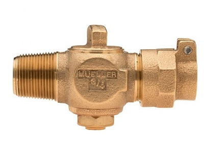 Mueller 1" H-15008N CC x Compression Corporation Valve - 315008C ...