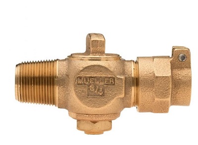 Mueller Ground Key 3/4" P-15008N PJ Compression x CC Corporation Stop ...