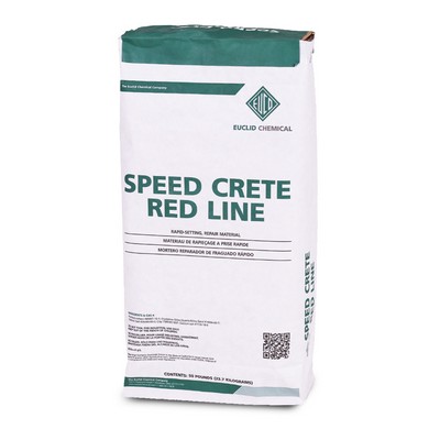 Euclid Speed Crete Red Line Patching Compound, Precast White Color, 50 ...