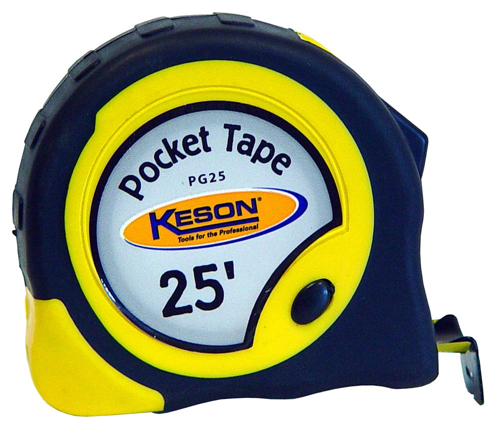 Keson Lacquer-Coated Steel Tape Measure, 25'-Long - 9030928 | Kuhlman ...