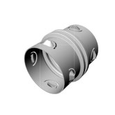 Baughman Tile 6" Internal Coupler for Single Wall Pipe - 5111506 ...